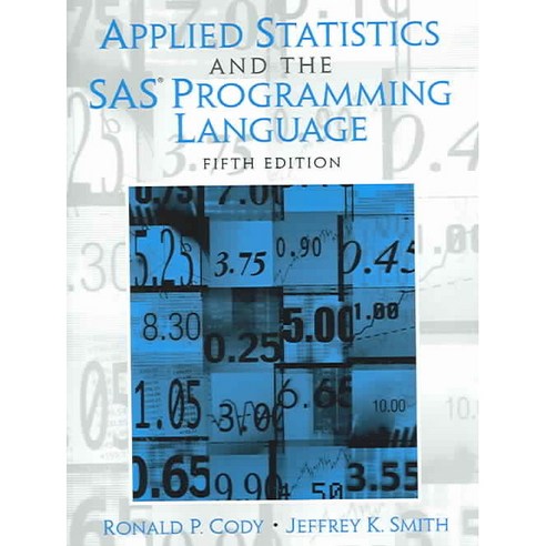Applied Statistics And The Sas Programming Language, Pearson College Div - 가격 변