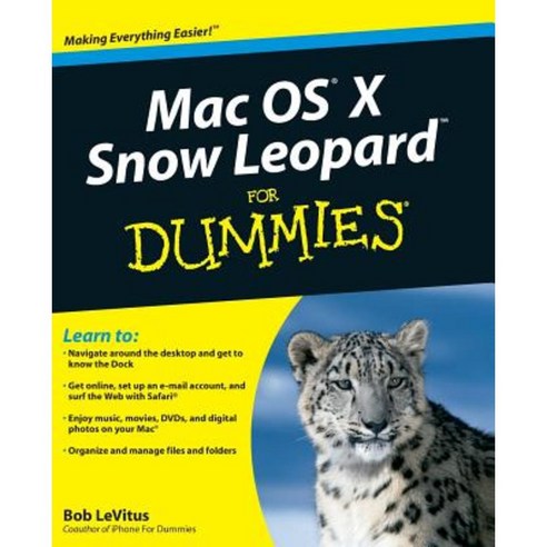 Mac OS X Snow Leopard for Dummies Paperback - 가격 변동 추적 그래프 - 역대가