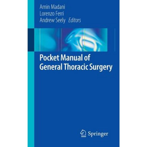 Pocket Manual of General Thoracic Surgery Paperback, Springer - 가격 변동 추적 그래프