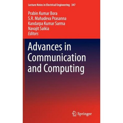 Advances in Communication and Computing Hardcover, Springer - 가격 변동 추적 ...