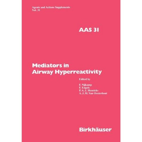 Mediators in Airway Hyperreactivity Paperback, Birkhauser - 가격 변동 추적 ...