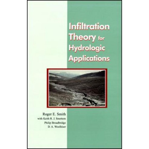 Infiltration Theory for Hydrologic Applications Paperback, American ...