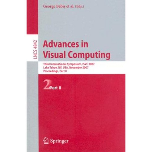 Advances in Visual Computing Paperback, Springer - 가격 변동 추적 그래프 - 역대가