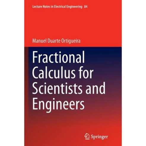 Fractional Calculus for Scientists and Engineers Paperback, Springer - 가격 변동 추적