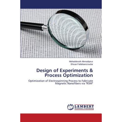 Design of Experiments & Process Optimization Paperback, LAP Lambert Academic Pu