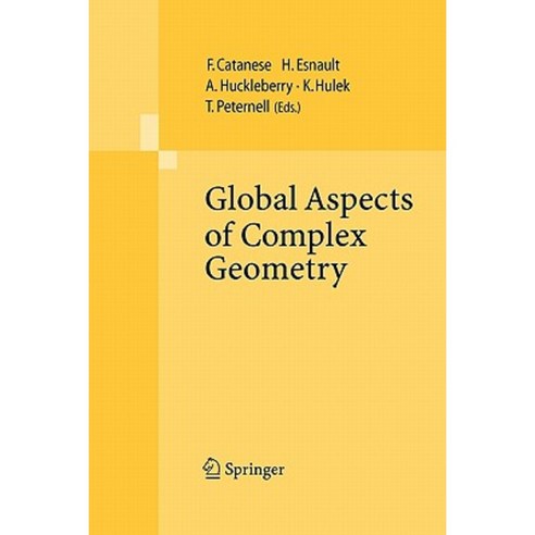 Global Aspects of Complex Geometry Paperback, Springer - 가격 변동 추적 그래프 - 역대가