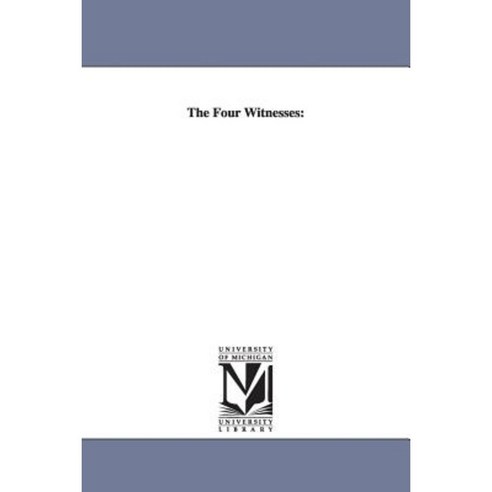 The Four Witnesses Paperback, University of Michigan Library - 가격 변동 추적 ...