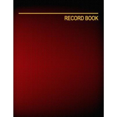 Record Book: 2 Columns 8.5x11 128 Pages Paperback, Createspace ...