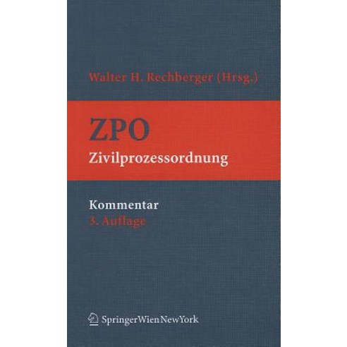 Kommentar Zur ZPO Hardcover, Springer Publishing Company - 가격 변동 추적 그래프 ...