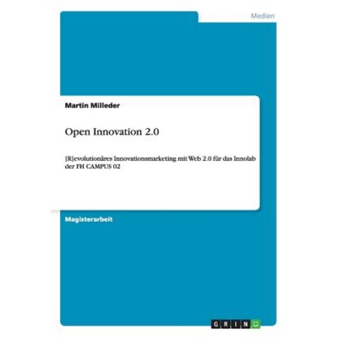 Open Innovation 2.0 Paperback, Grin Publishing - 가격 변동 추적 그래프 - 역대가