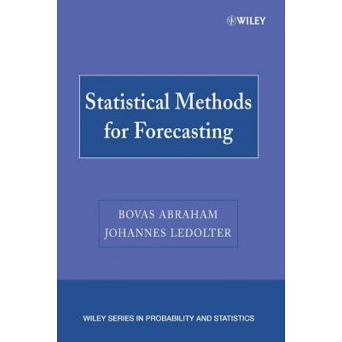 Statistical Methods for Forecasting Paperback, Wiley-Interscience - 가격 변동 추적 그래
