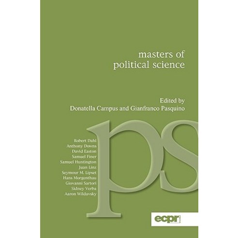Masters of Political Science Paperback, ECPR Press - 가격 변동 추적 그래프 - 역대가