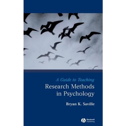 A Guide to Teaching Research Methods in Psychology Hardcover, Wiley ...