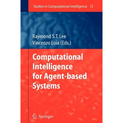 Computational Intelligence for Agent-Based Systems Paperback, Springer - 가격 변동 추적 그래프 - 역대가
