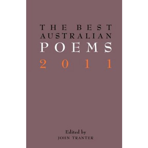 The Best Australian Poems 2011 Paperback, Black Inc. - 가격 변동 추적 그래프 - 역대가