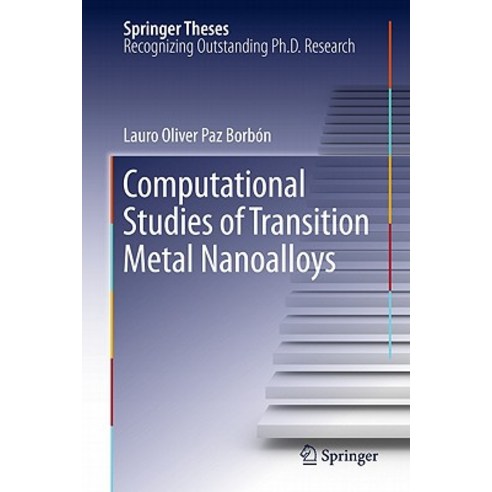 Computational Studies of Transition Metal Nanoalloys Hardcover, Springer - 가격 변동 추적 그래프 - 역대가