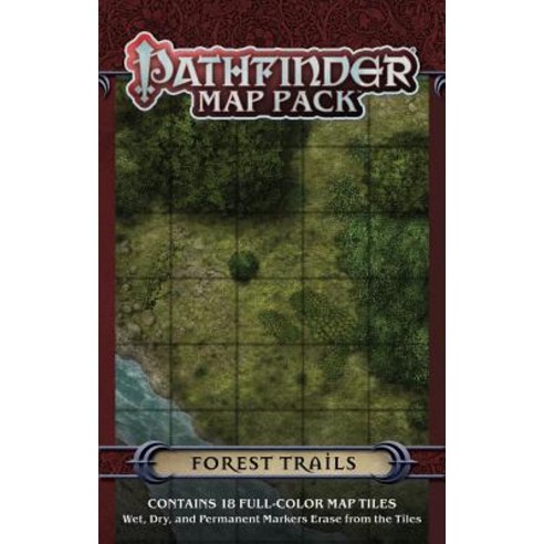 Pathfinder Map Pack: Forest Trails Other, Paizo Inc. - 가격 변동 추적 그래프 - 역대가