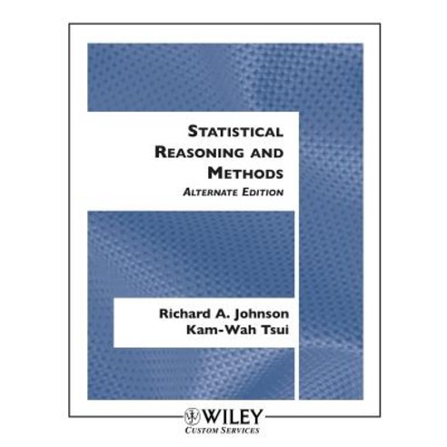 Statistical Reasoning & Methods Paperback, John Wiley & Sons - 가격 변동 추적 ...