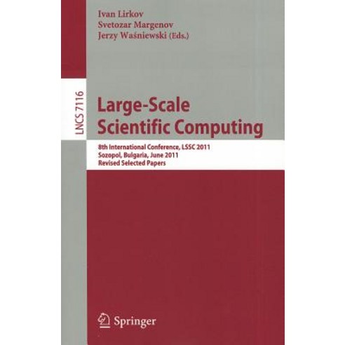 Large-Scale Scientific Computing Paperback, Springer - 가격 변동 추적 그래프 - 역대가