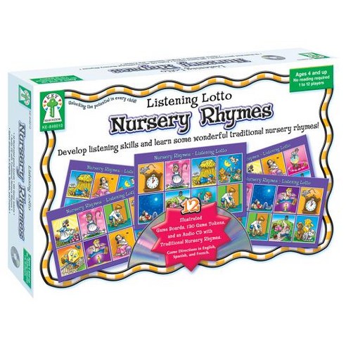 Listening Lotto: Nursery Rhymes: Develop Listening Skills and Learn ...