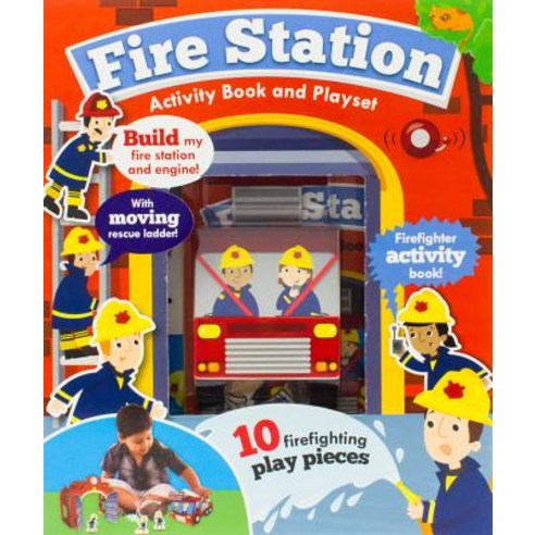 Fire Station Activity Book and Playset Paperback, Parragon - 가격 변동 추적 ...
