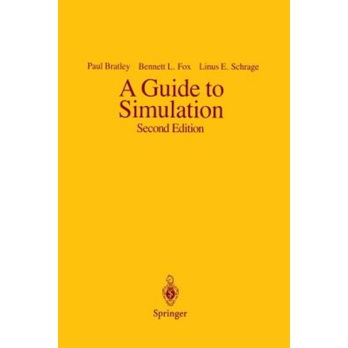 A Guide to Simulation Paperback, Springer - 가격 변동 추적 그래프 - 역대가