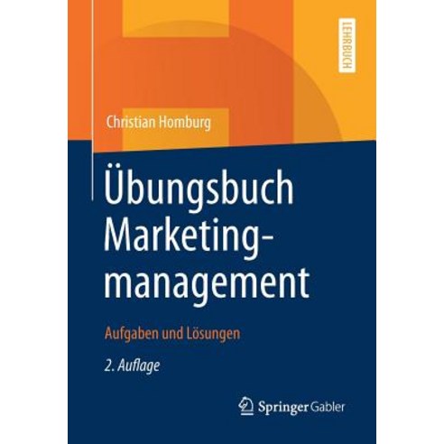 Ubungsbuch Marketingmanagement: Aufgaben Und Losungen Paperback ...