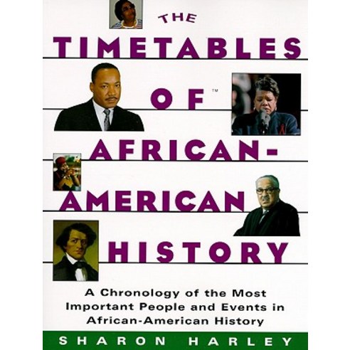 The Timetables of African-American History: A Chronology of the Most ...