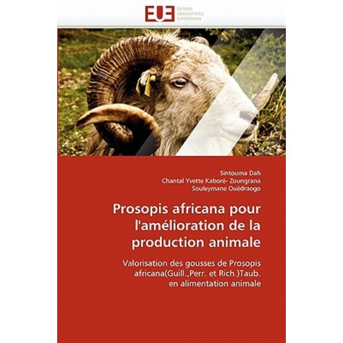 Prosopis Africana Pour L''''Amelioration de La Production Animale ...