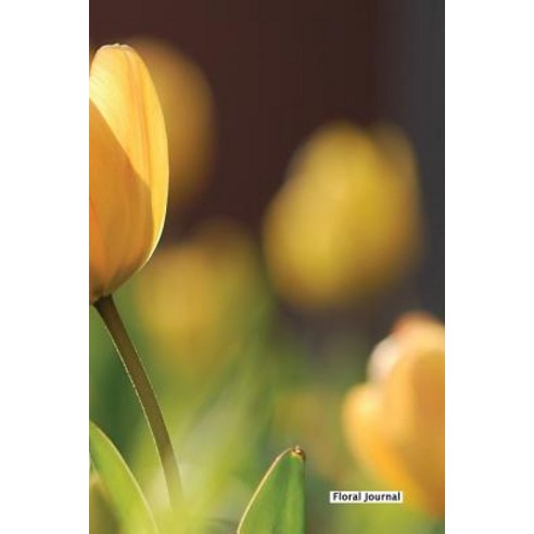 Floral Journal - Yellow Rose Close Up: 6" X 9 " Lined Journal Blank ...