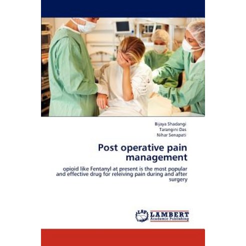 Post Operative Pain Management, LAP Lambert Academic Publishing - 가격 변동 ...