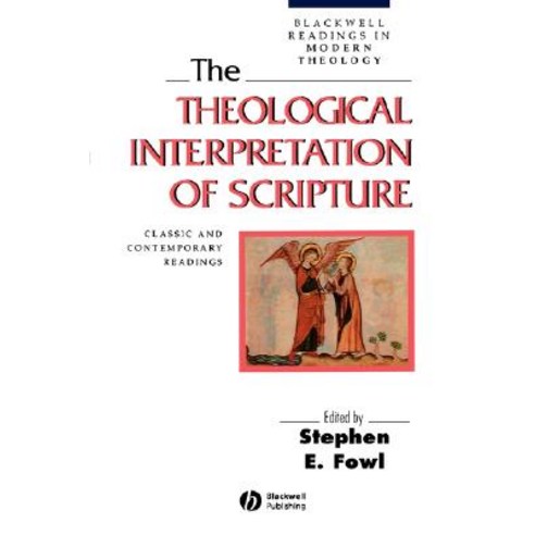 Theological Interpretation of Scripture Paperback, John Wiley & Sons ...