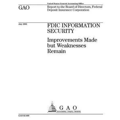 Fdic Information Security: Improvements Made But Weaknesses Remain ...