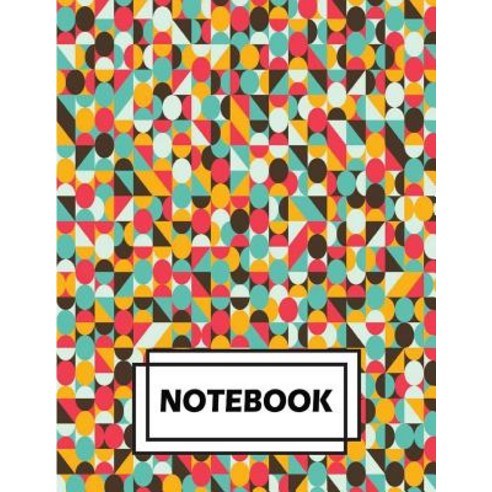 Notebook: Lined: Colorful Abstract (Notebook Cute Notebook for Girls ...