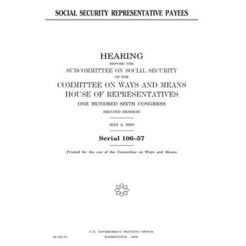 Social Security Representative Payee Paperback, Createspace Independent ...