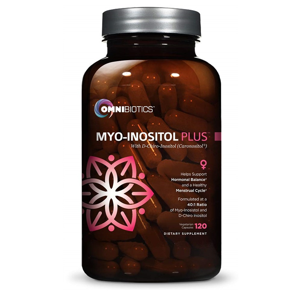 OmniBiotics 미오 이노시톨 Myo-Inositol Plus with D-Chiro-Inositol 120정, 1팩 ...